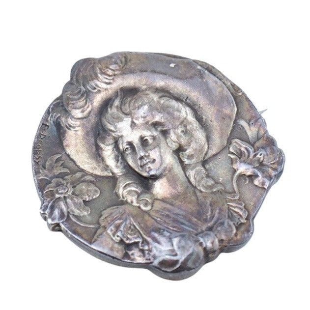 Antique French Edwardian E Dropsy Brooch – Vintage Jewelry Girl